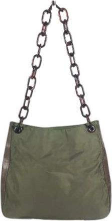 Prada Sac bandouli&egrave;re vintage doccasion - Femme - Pre-owned - Brun - Taille: ONE Size