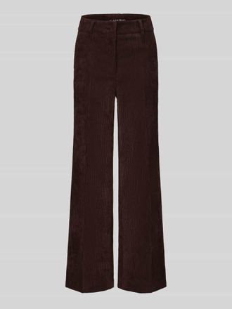 Cambio Regular Fit Cordhose mit angedeuteten Taschen Modell AMELIE