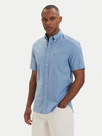 Tommy Hilfiger Hemd MW0MW42285 Hellblau Regular Fit