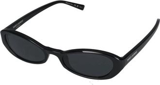 Saint Laurent Sue Oval Sonnenbrille - - Accessories - unisex - Schwarzk - 51 MM
