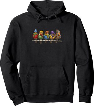 jz.birds Rotkehlchen Vogelfreund Gartenvogel Singvogel Biologe Vogel Pullover Hoodie