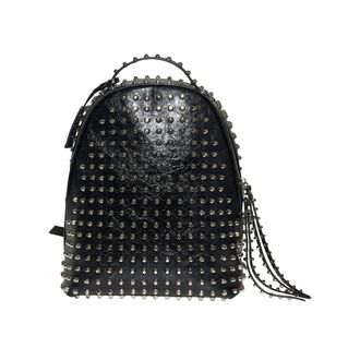 John Richmond unisex, Sacs, Noir, Taille: ONE Size Studded Backpack