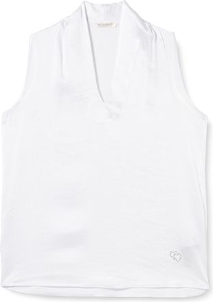 Key Largo Damen Marie top Bluse, White (1000), Small