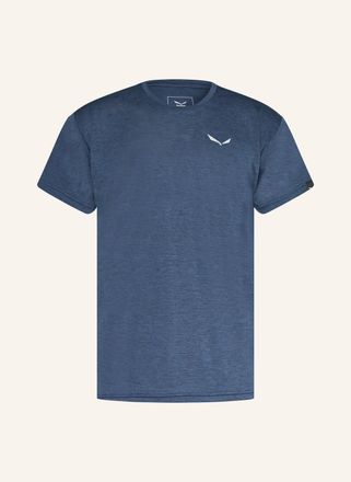 Salewa T-Shirt Puez Melange Dryton blau