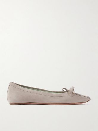 Roger Vivier Mocassins En Daim &Agrave; Ornements Trompette - Marron