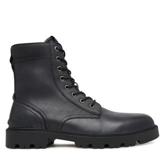 Pepe Jeans London Schn&uuml;rstiefeletten Pepe Jeans Ryan Top M PMS500005 Schwarz