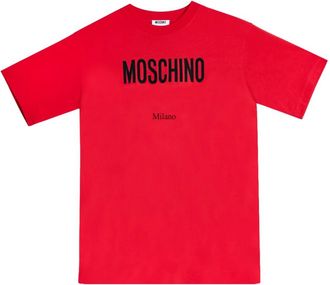 Moschino Homme, Tops, Rouge, Taille: L Etichetta T-Shirt