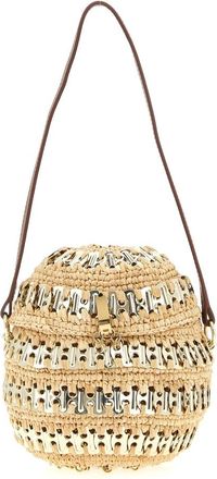 Paco Rabanne Damen, Taschen, Beige, ONE SIZEGr&ouml;&szlig;e