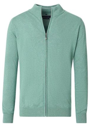 Casamoda Strickjacke Strickjacke Cardigan Reißverschluss (1-tlg)