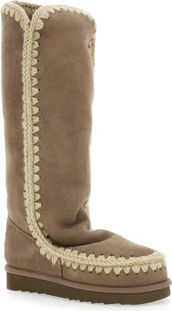 Mou Womens Boots Eskimo Brown Leather Sheep