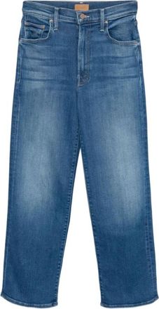 Mother Femme, Jeans, Bleu, Taille: W25 Jeans droits