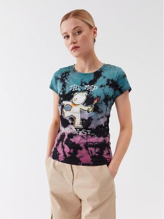 Guess T-Shirt W3YI61 K9RM1 Bunt Slim Fit