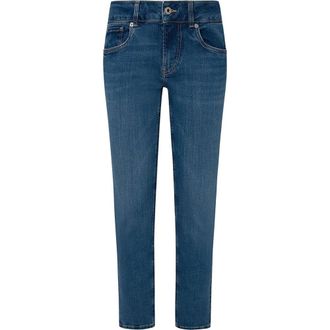 Pepe Jeans London Damen Slim Jeans Lw PL204737 Jeans, Blue (Denim-HV8)