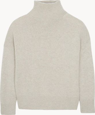 Kujten Pull cachemire col cheminée oversize, 8 fils - Pull Ulla