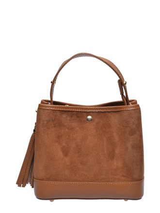 Luisa Vannini COGNAC Rindsledertasche