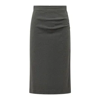 Pinko Pinko, Femme, Jupes, Gris, Taille: 38 FR Genziana Gonna Punt