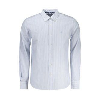 North Sails Homme, Chemises, Blanc, Taille: L Cotton Classic Button-Up Shirt