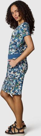 Ragwear Sommerkleid Baomi Tropic YOUMODO Gemustertes Kurzarm Kleid f&uuml;r Damen
