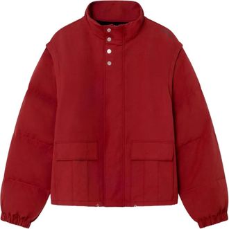 Carrera veste zippée à manches longues - Rouge