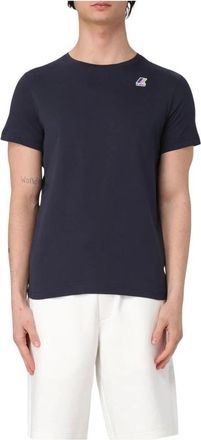 K-Way Homme, Tops, Bleu, Taille: XL T-Chemises