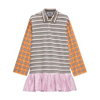 Msgm Msgm, Damen, Kleider, Mehrfarbig, XSGr&ouml;&szlig;e