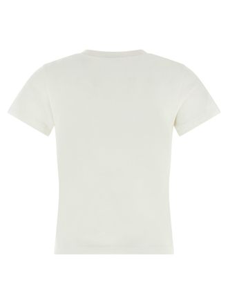 Alexander McQueen Womens White Cotton T-Shirt