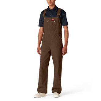 Dickies Herren Latzoverall Overalls, Gespültes Holz, 42W / 30L