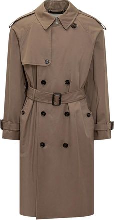 Burberry Homme, Manteaux, Brun, Taille: M Chestwood Cotton Trench Coat