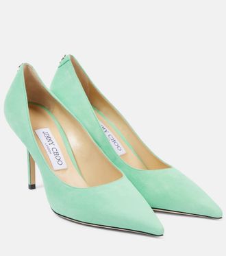 Jimmy Choo London Pumps Love 85 aus Veloursleder