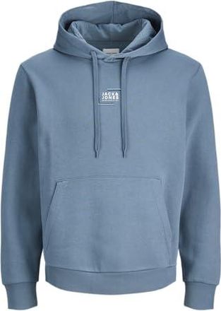 Jack & Jones Sweat &agrave; Capuche Jjcorp Graphic Noos pour Homme, Bleu Mirage, M, Blue Mirage., M
