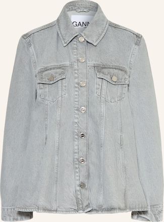 Ganni Jeansbluse grau