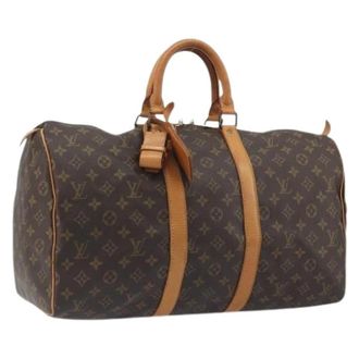 Louis Vuitton Pre-owned Weekend Bag - - Pre-owned - Damen - Braun - ONE SIZE
