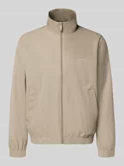 Calvin Klein Jacke mit Stekragen und Rei&szlig;verschluss