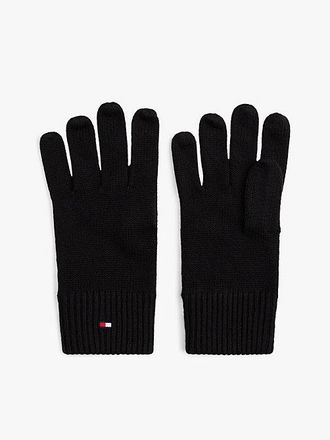 Tommy Hilfiger Gants à drapeau brodé avec cachemire