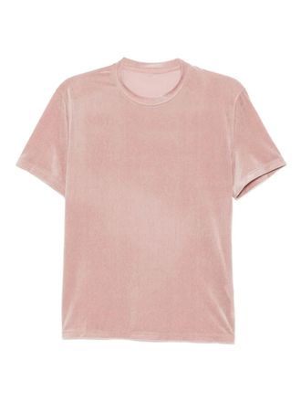 System t-shirt en velours - Tons neutres
