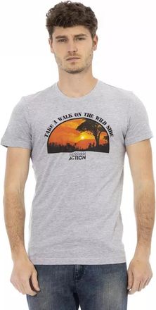 Trussardi Action T-Shirt - - Tops - Herren - Grau - M