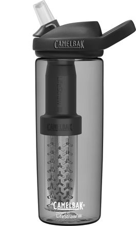 Camelbak Eddy+ gefiltert durch Lifestraw Water Bottle Holzkohle