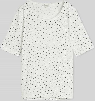 Tom Tailor Regular Fit T-Shirt aus reiner Baumwolle