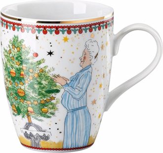 Hutschenreuther Sammelkollektion 2024 Weihnachtsleuchten II Becher mit Henkel 360ml