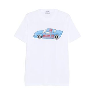 Moschino Herren, Oberteile, Wei&szlig;, XLGr&ouml;&szlig;e