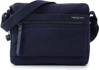Hedgren sac &agrave; &eacute;paule bandouli&egrave;re Inner City Eye Shoulder Bag RFID Corduroy Peacoat Blue bleu marine