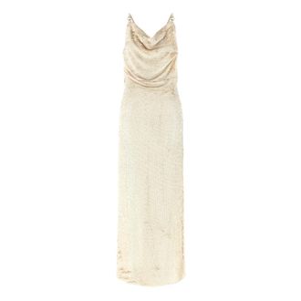 Coperni &Auml;rmelloses Langes Kleid - - Dresses - Damen - Beige - 2XS