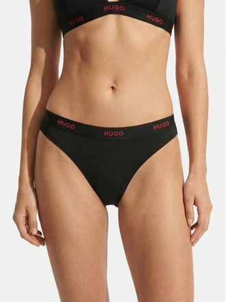 HUGO BOSS Klassischer Damenslip 50557102 Schwarz