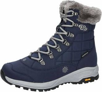 Brütting Himalaya Bottes dhiver pour femme Bleu marine/gris Taille 38 EU, Bleu marine/gris, 38 EU