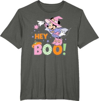 Disney Minnie Mouse Hey Boo! Cute Halloween Matching T-Shirt
