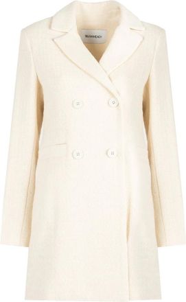 Silvian Heach Blazer ajust&eacute; &agrave; double boutonnage - Femme - Vestes - Beige - Taille: 42 FR