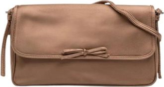 Balenciaga Sac port&eacute; &eacute;paule Pre-owned en satin - Femme - Pre-owned - Brun - Taille: ONE Size