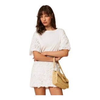 Twinset Femme, Tops, Blanc, Taille: 40 FR T-shirt