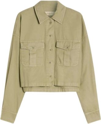 Max Mara Femme, Blouses et Chemises, Vert, Taille: 36 FR Wkdaccenni Shirt