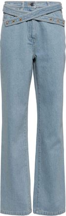Paris Georgia Jo Straight-Leg-Jeans - Blau